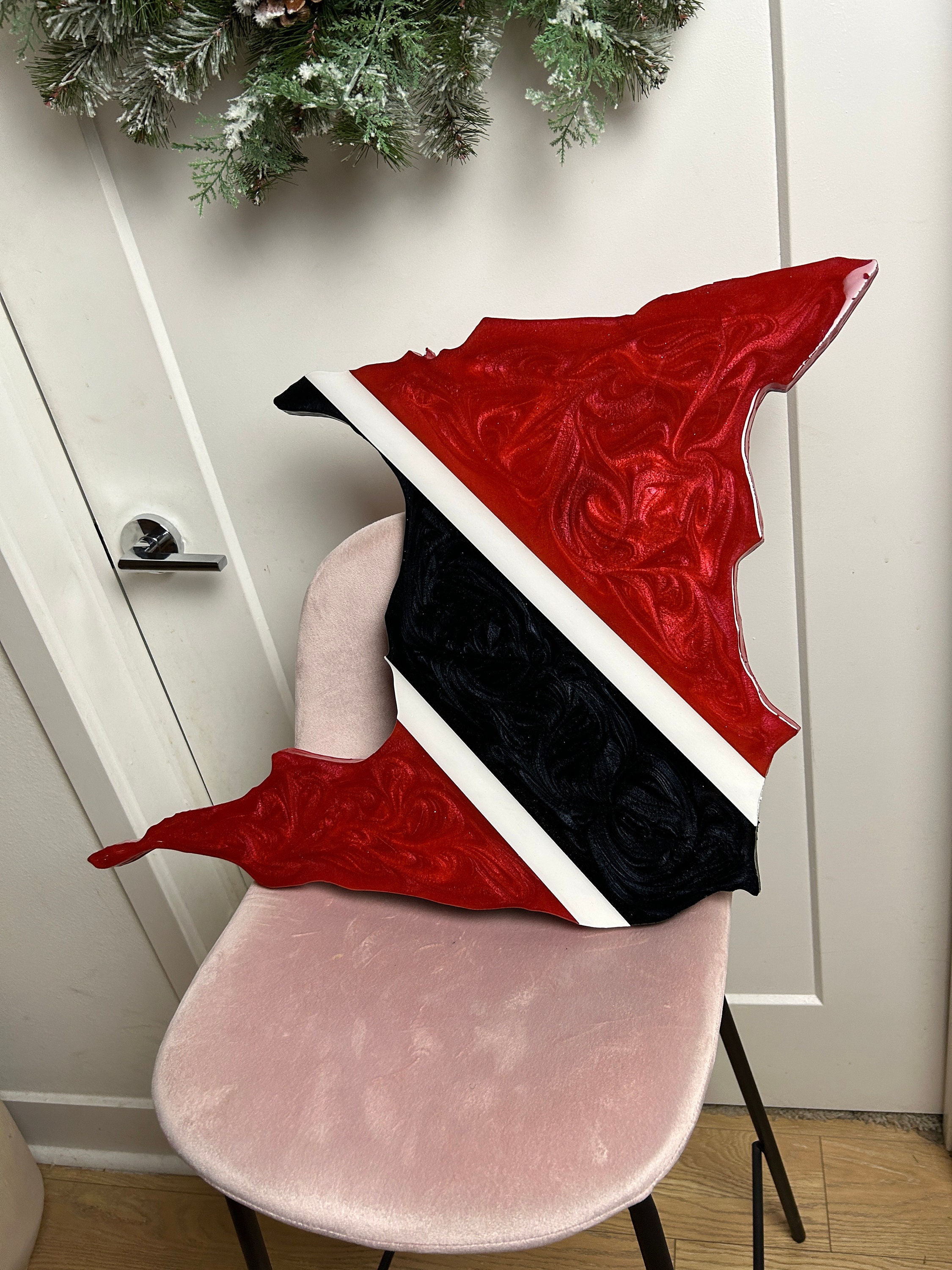 Trinidad and Tobago National Flag Art Home Decor Wood Painting With ...