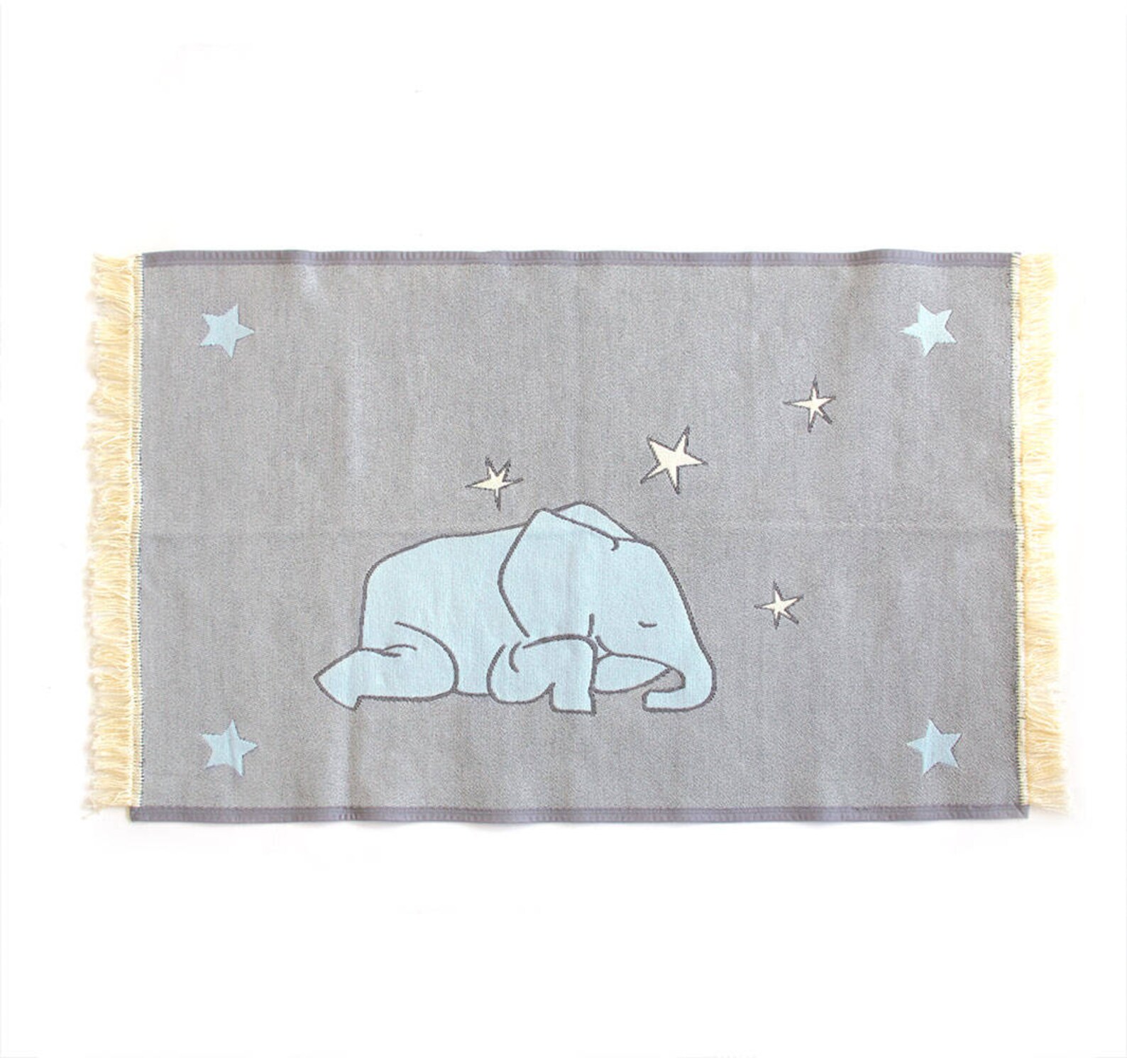 Elephant Nursery Rug Nursery Decor Children's / - Etsy