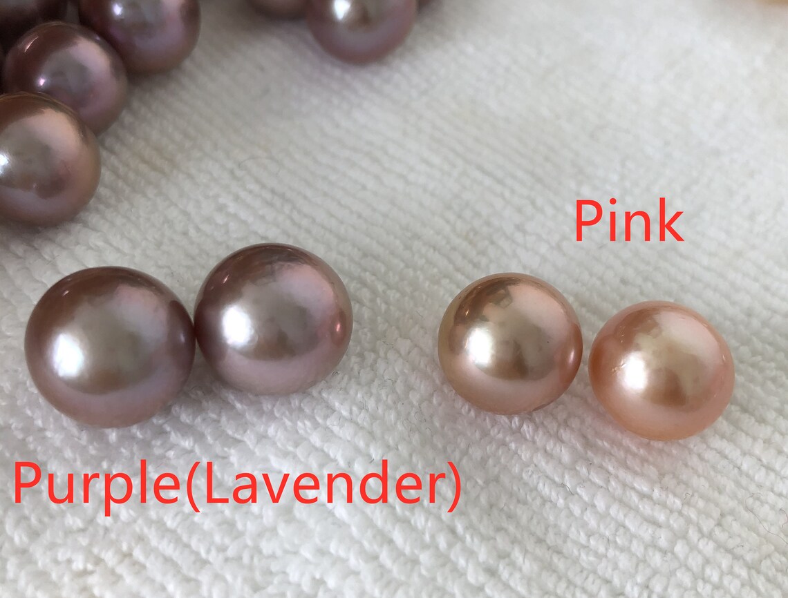 14-15mm Natural Pinklavender Edison Pearlround Edison Pearl - Etsy