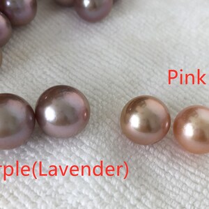 14-15mm Natural Pink,lavender Edison Pearl,round Edison Pearl Pendant ...