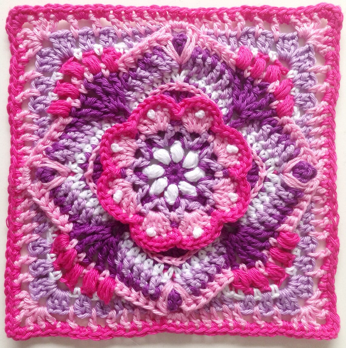 The De Rust Square Dutch Crochet Pattern Overlay Crochet - Etsy