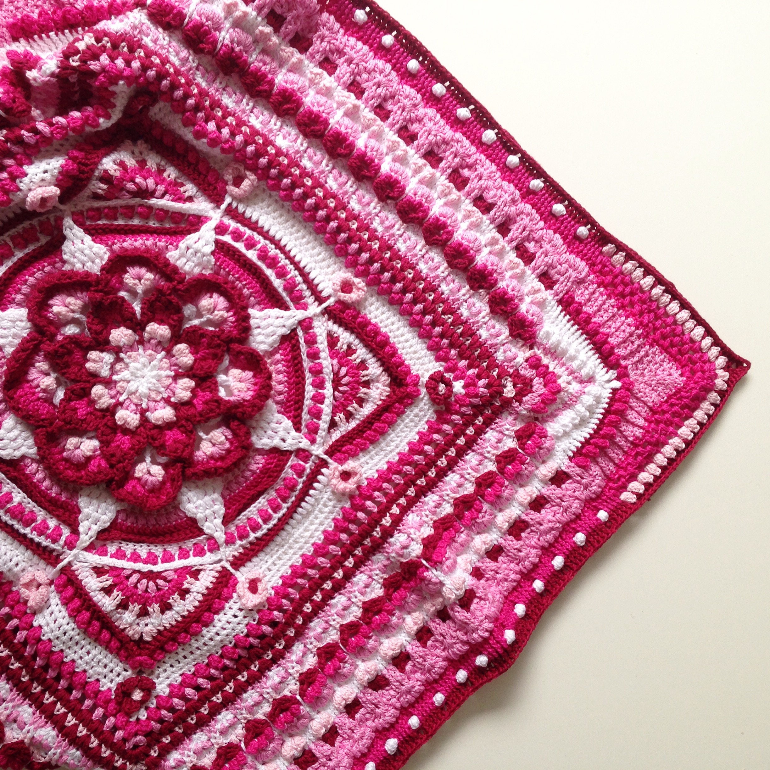 Dutch Tiles Square Crochet Pattern