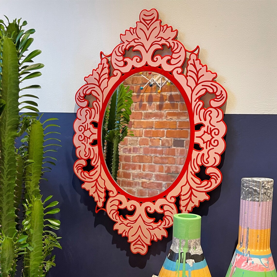 Mirror Mirror Laser Cut Mirror Statement Mirror Interiors | Etsy