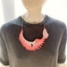 Flamingo Collar Plastic Jewellery Statement Necklace - Etsy
