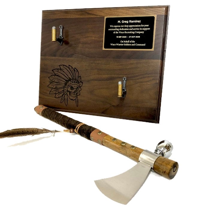 Tomahawk Award Plaque | Etsy