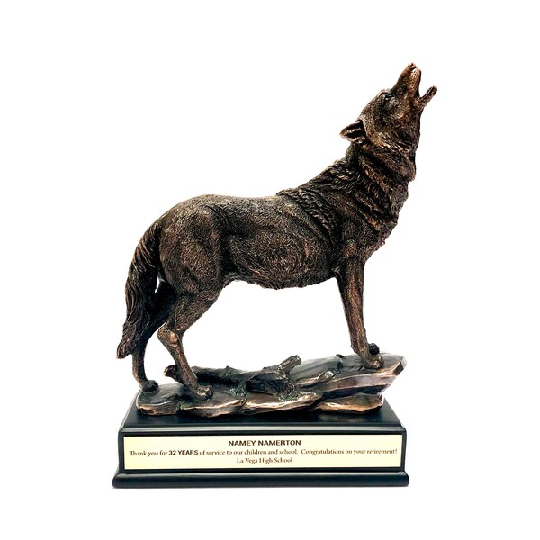 Bronze Wolf - Etsy