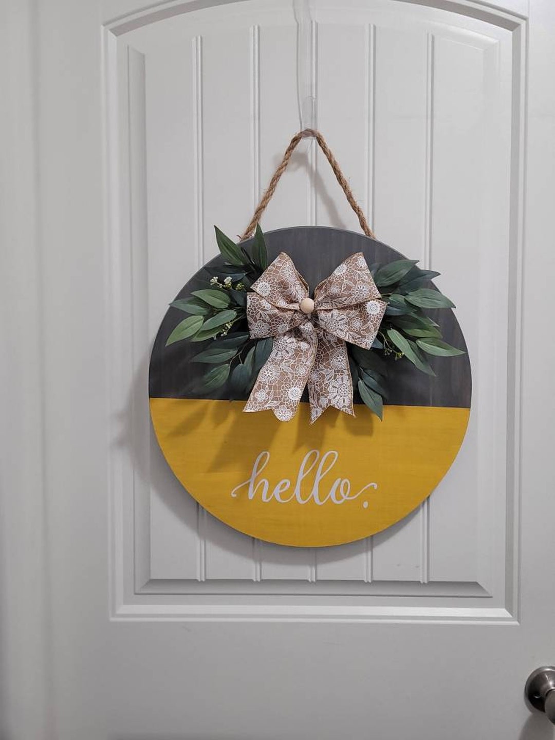 Letrero de puerta, decoración de puerta para todas las estaciones ...