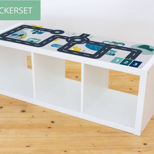 Sticker Play Table Street for IKEA KALLAX - Etsy UK