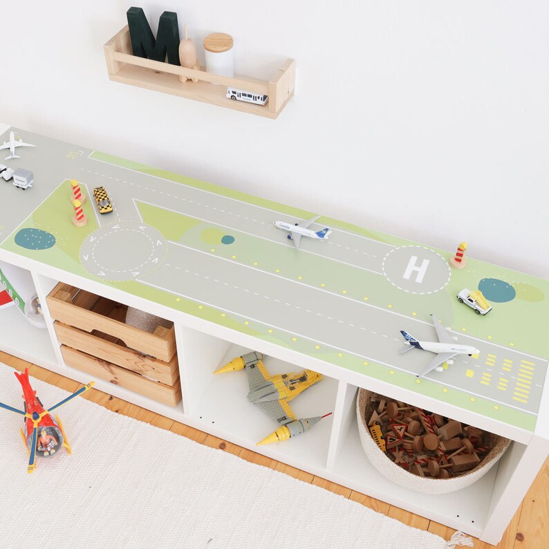Airport decal airport stickers airport runway airplane toy | Etsy