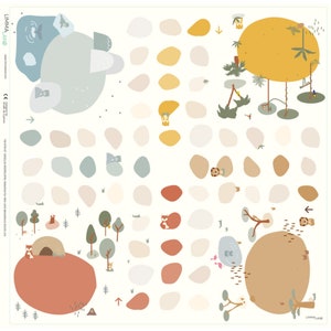 Sticker Game Table IKEA LACK Board Games Dice Game - Etsy UK