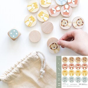 Sticker Game Table IKEA LACK Board Games Dice Game - Etsy UK