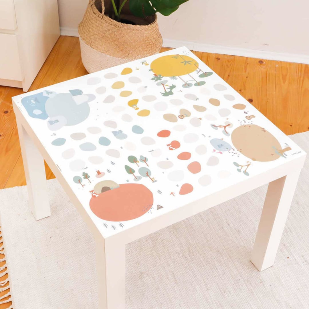 Sticker Game Table IKEA LACK Board Games Dice Game - Etsy UK