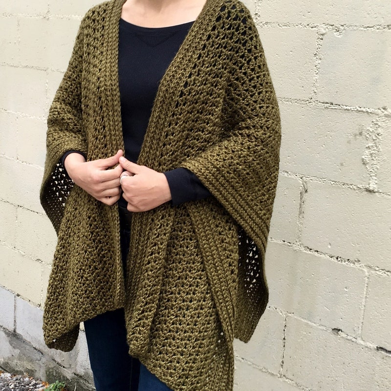 Ruana Wrap - Etsy