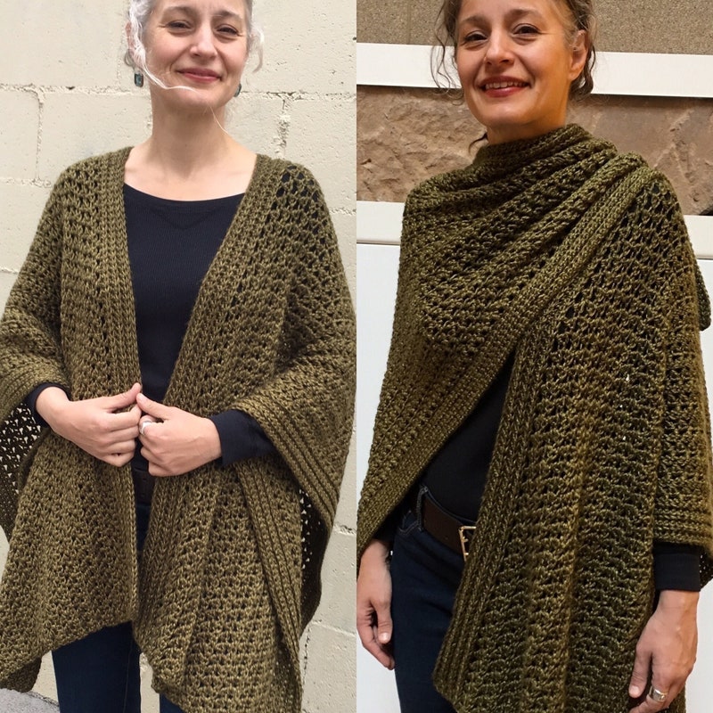Ruana Wrap - Etsy
