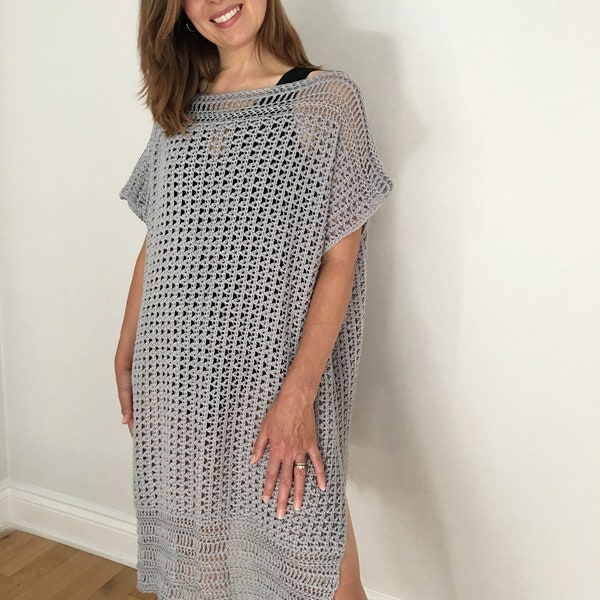 Crocheted Swimsuit Cover Pattern - Etsy