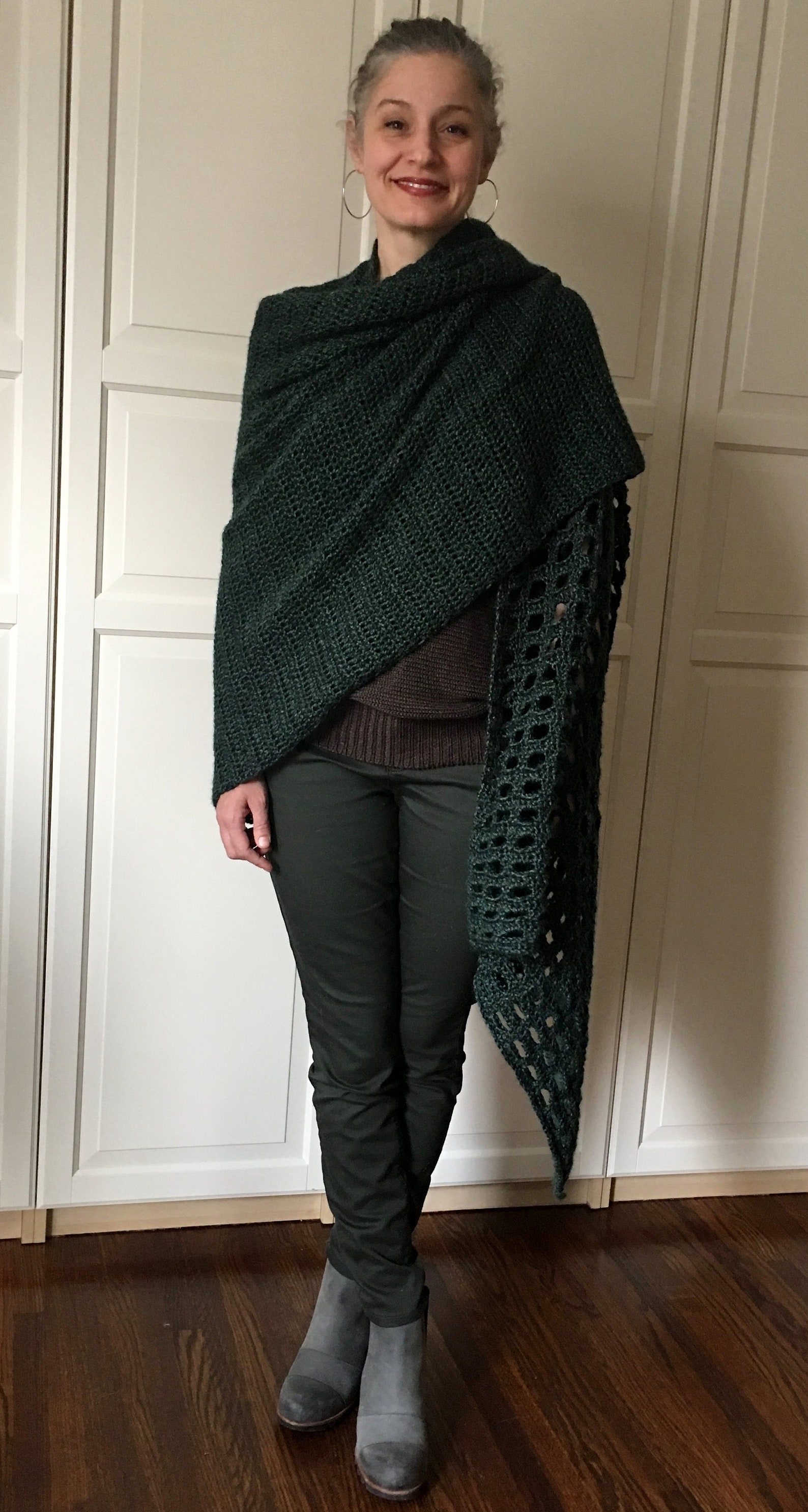 EASY Crochet Wrap PATTERN Easy Shawl Pattern Blanket Wrap | Etsy