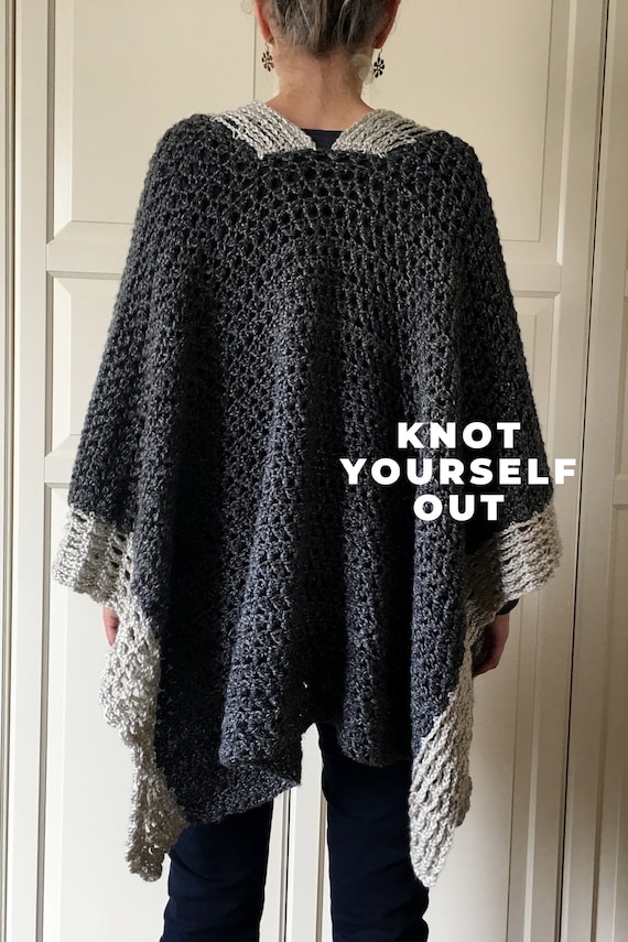 Crochet Poncho PATTERN Crochet Cape Pattern Crochet - Etsy