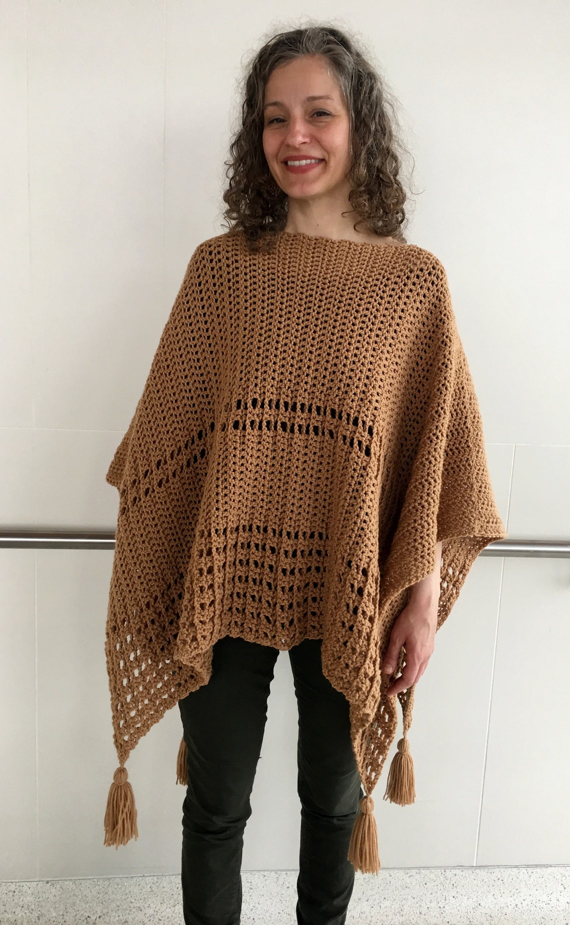 Crochet Poncho PATTERN Easy Crochet Wrap Pattern Easy - Etsy
