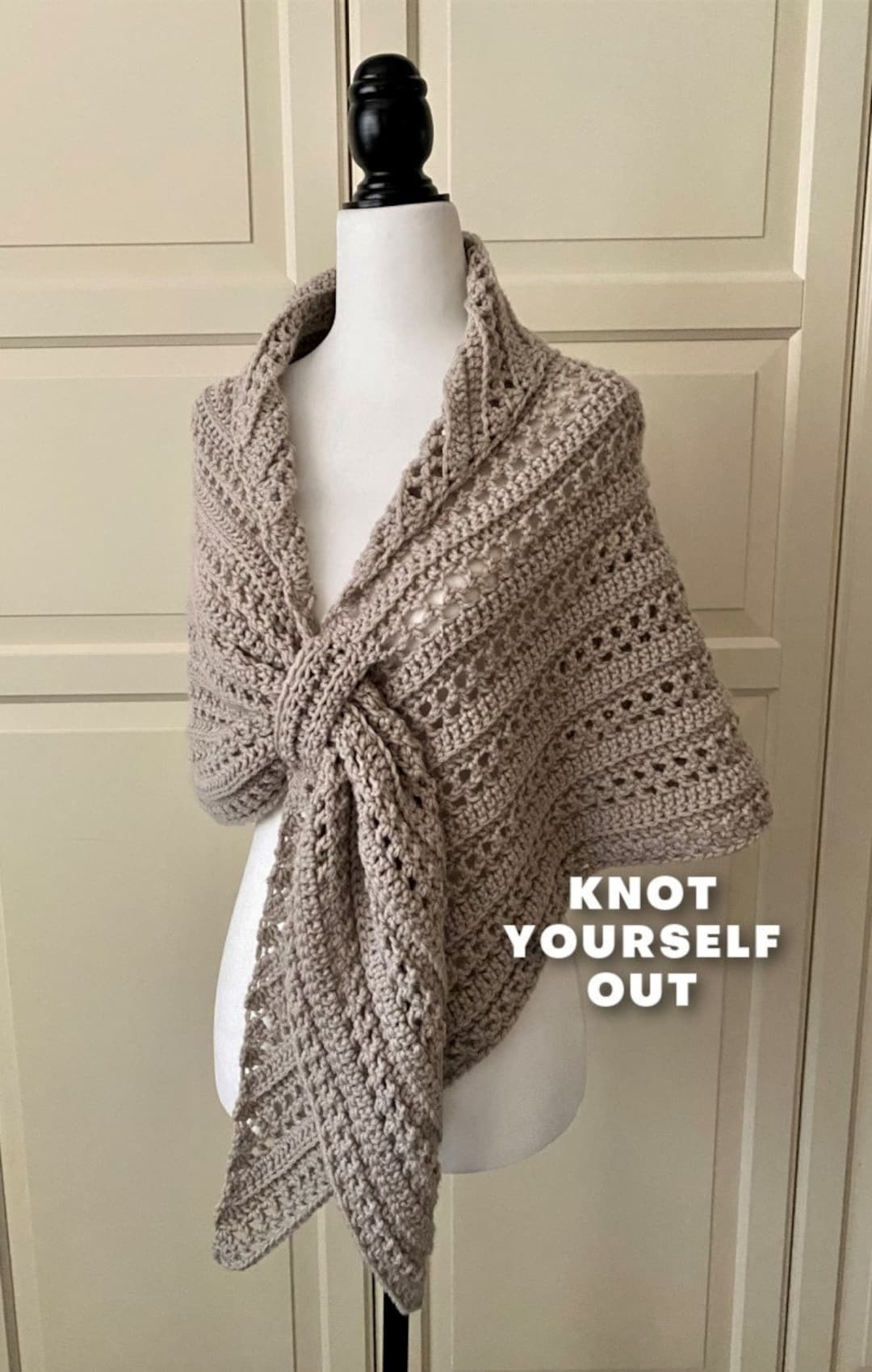 Prayer Shawl Crochet Gathered Easy PATTERN, Easy Prayer Shawl Wrap ...