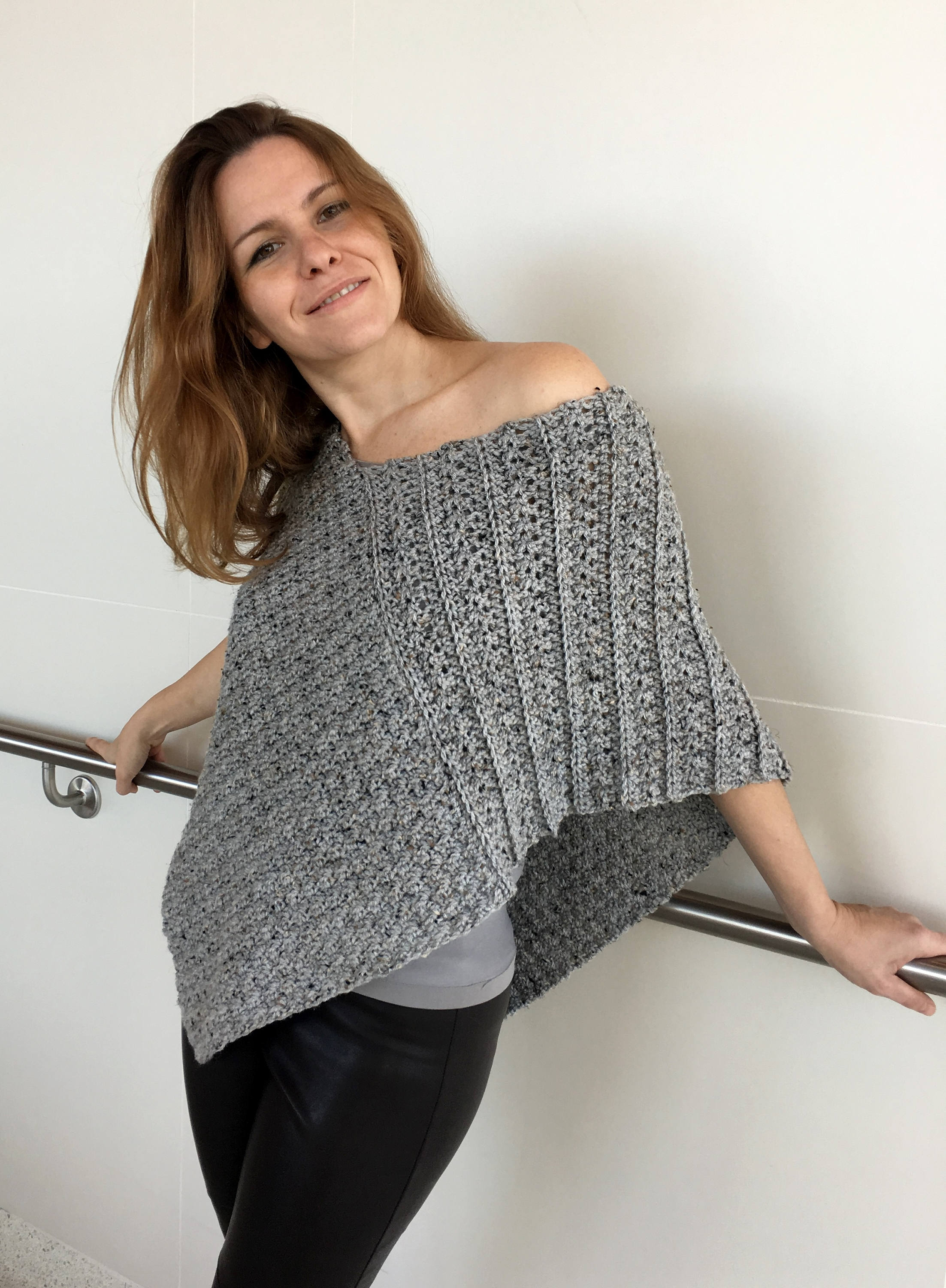 Crochet Sweater PATTERN, Poncho Pattern, Crochet Wrap Pattern, Crochet ...