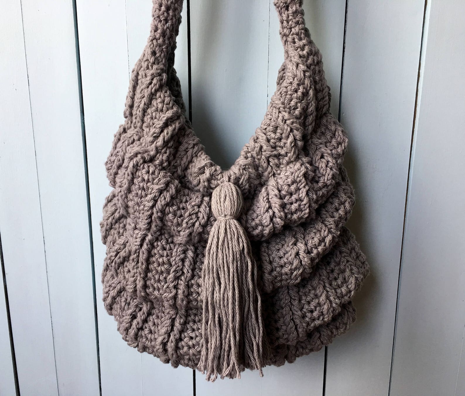 Crochet Boho Bag PATTERN Crochet Bag Pattern Slouchy Bag - Etsy