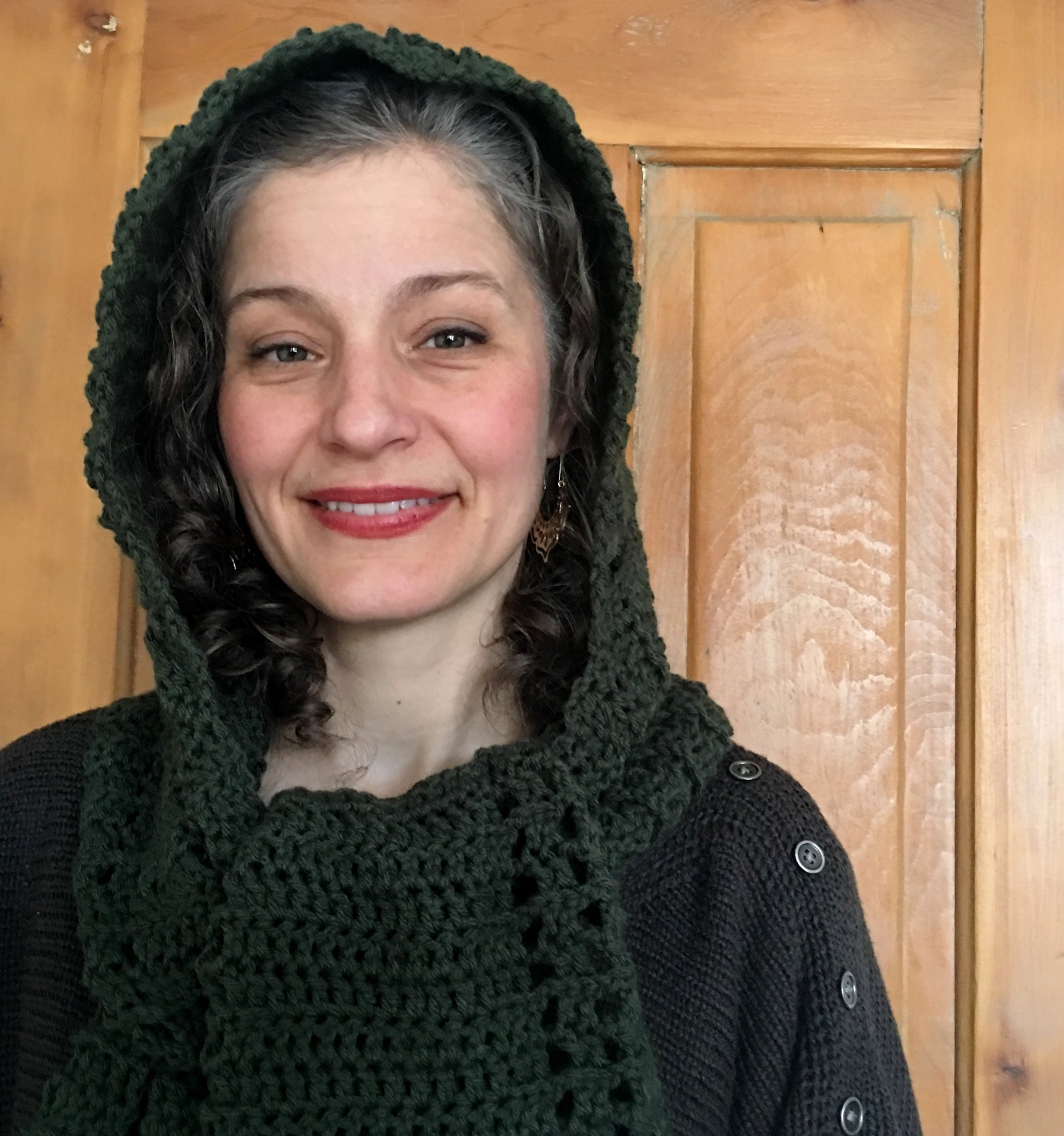 Crochet Hooded Scarf PATTERN, Scoodie Crochet Pattern, Hooded Scarf ...
