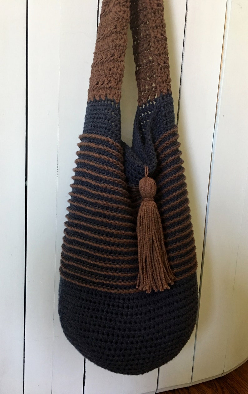 Crochet Bag PATTERN, Crochet Tote Bag Pattern, Slouchy Bag, Boho Bag ...