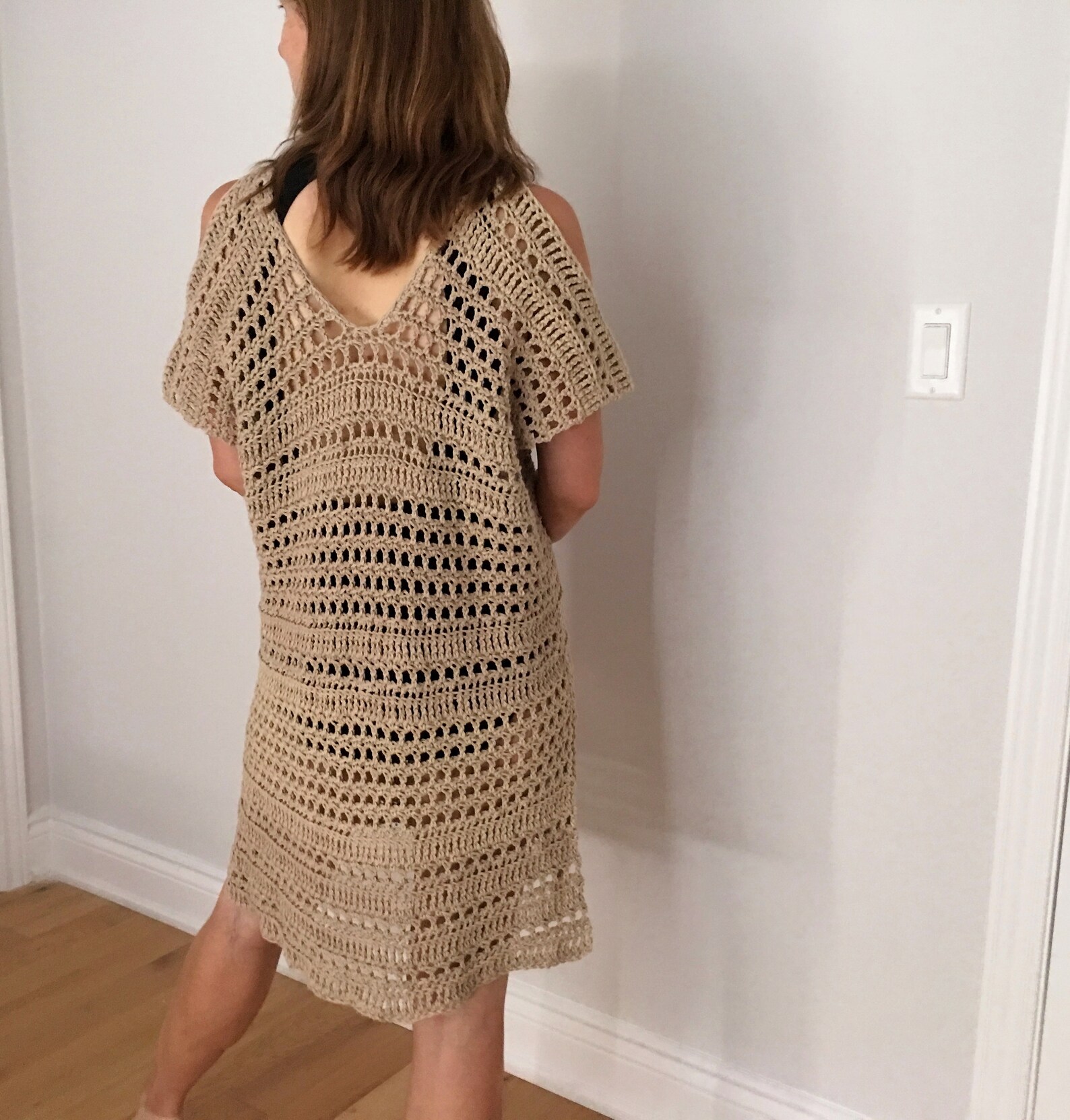 Bathing Suit Cover-up Crochet PATTERN Crochet Beach Cover Up - Etsy