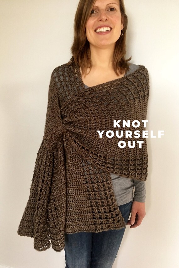 Womens Easy Crochet Wrap Pattern Easy Crochet Scarf Pattern | Etsy Canada