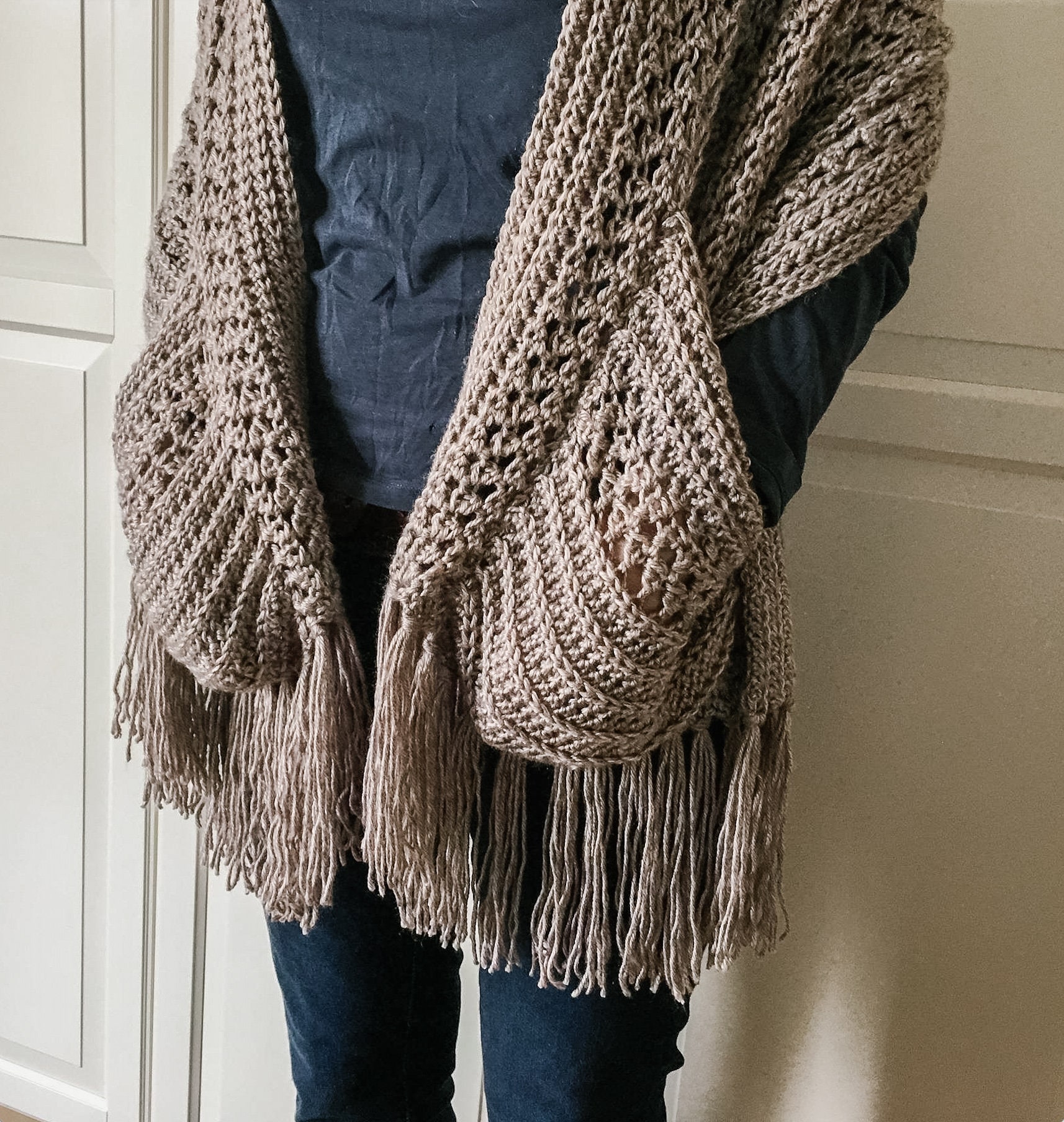 EASY Crochet Shawl PATTERN Womens Scarf Pattern Crochet Wrap - Etsy