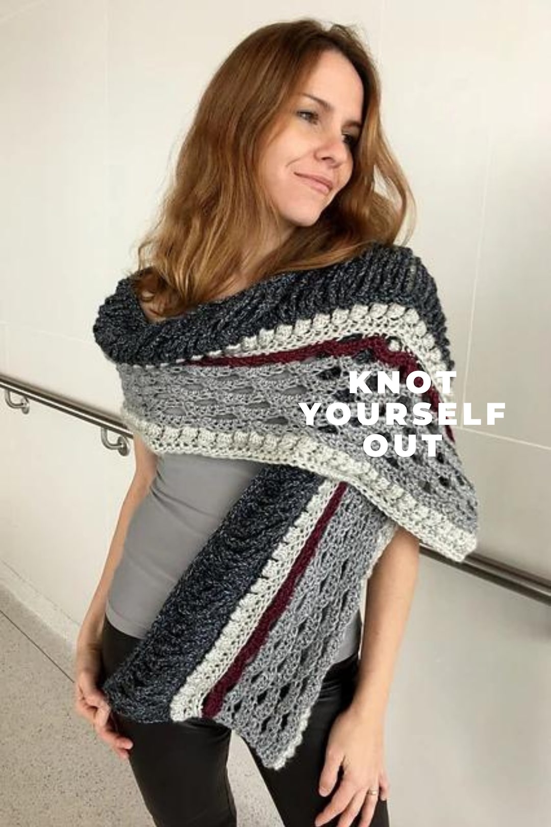 Crochet Shawl PATTERN, Crochet Wrap Pattern, Scarf Pattern, Womens ...