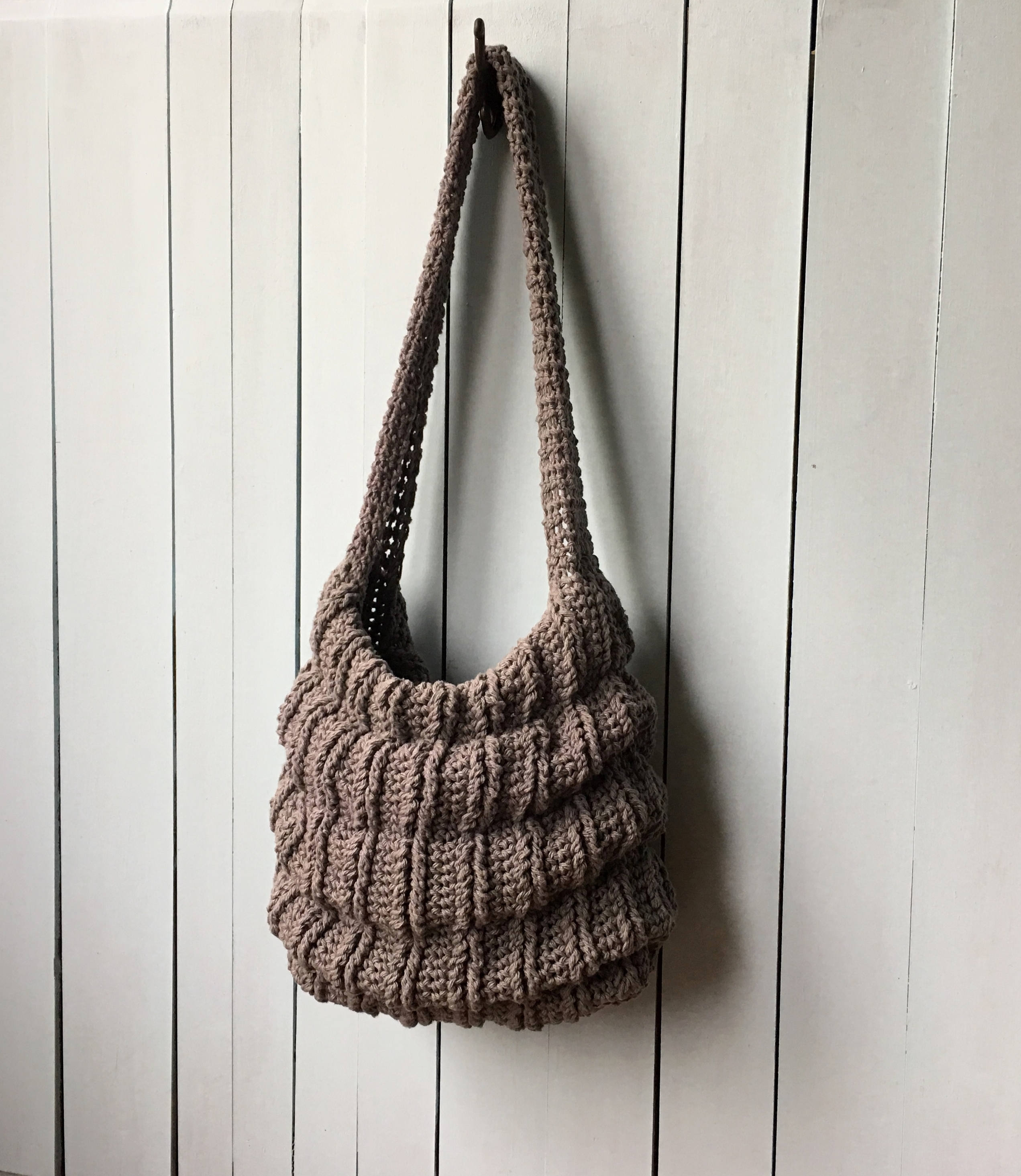 Crochet Bag PATTERN, Boho Bag, Slouchy Bag, Crochet Tote Bag Pattern ...
