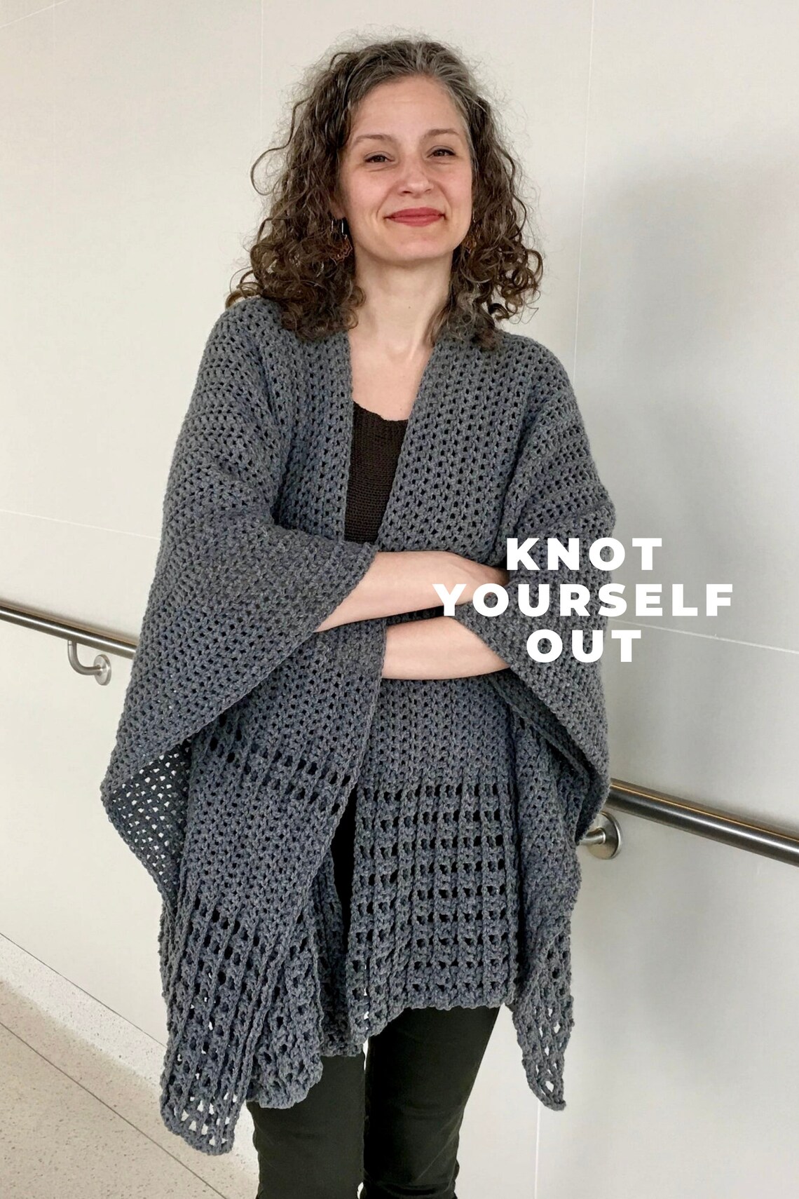 Crochet Wrap PATTERN Crochet Ruana Pattern Poncho Crochet - Etsy