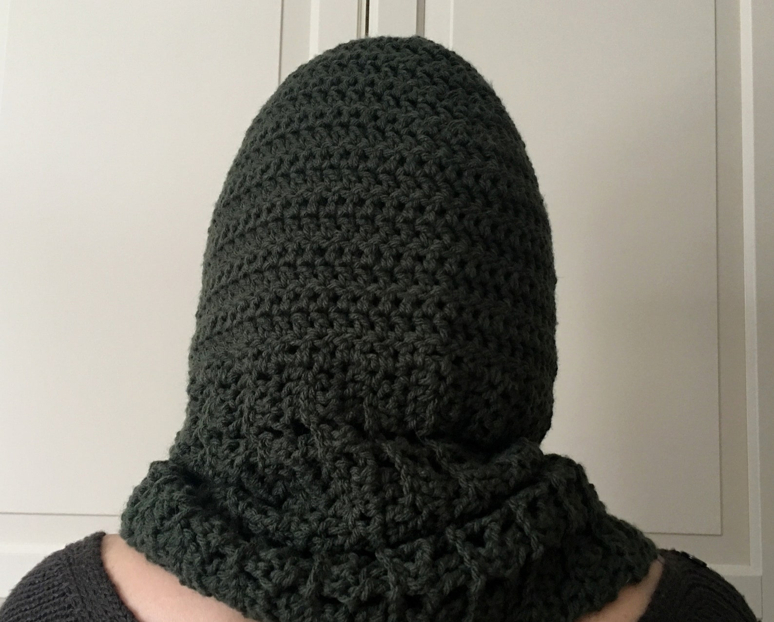 Crochet Hooded Scarf PATTERN, Scoodie Crochet Pattern, Hooded Scarf ...