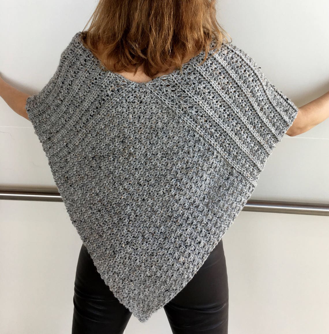 Crochet Sweater PATTERN, Poncho Pattern, Crochet Wrap Pattern, Crochet ...