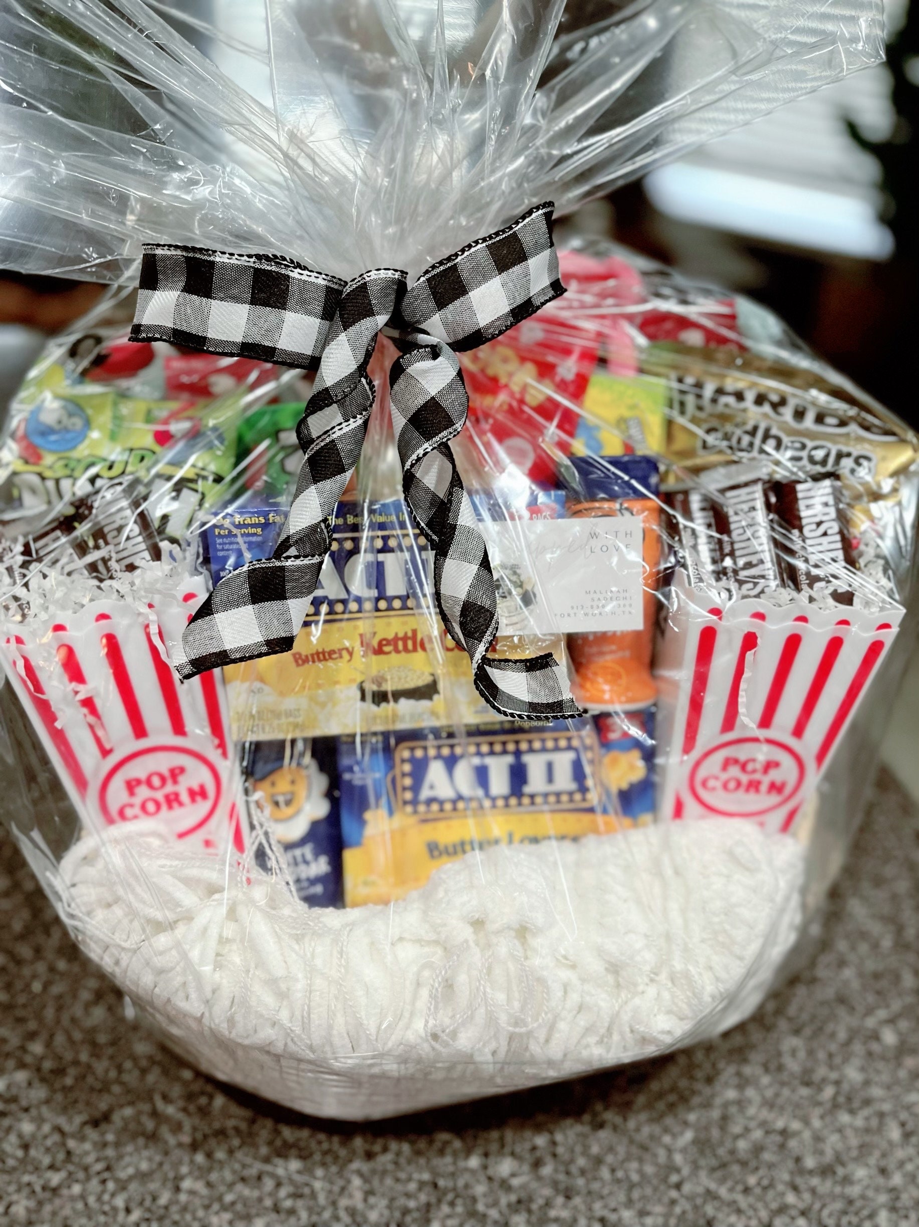 Movie Night Family Gift Basket - Etsy