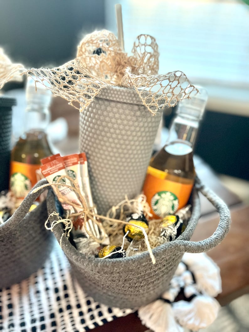 Starbucks Coffee Lover Raffle Gift Basket - Etsy