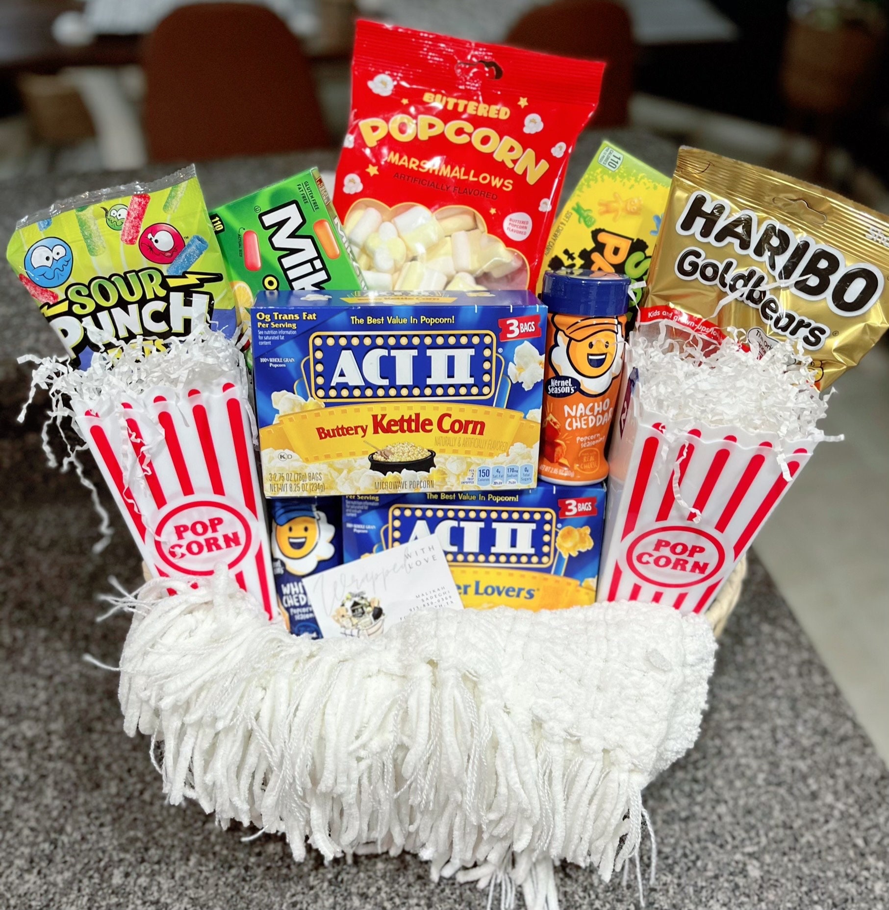 Movie Night Family Gift Basket - Etsy