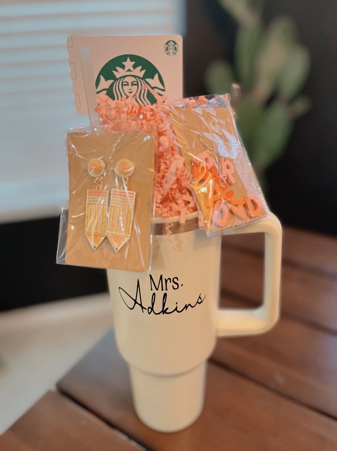 Custom Teacher Cup Appreciation Gift - Etsy