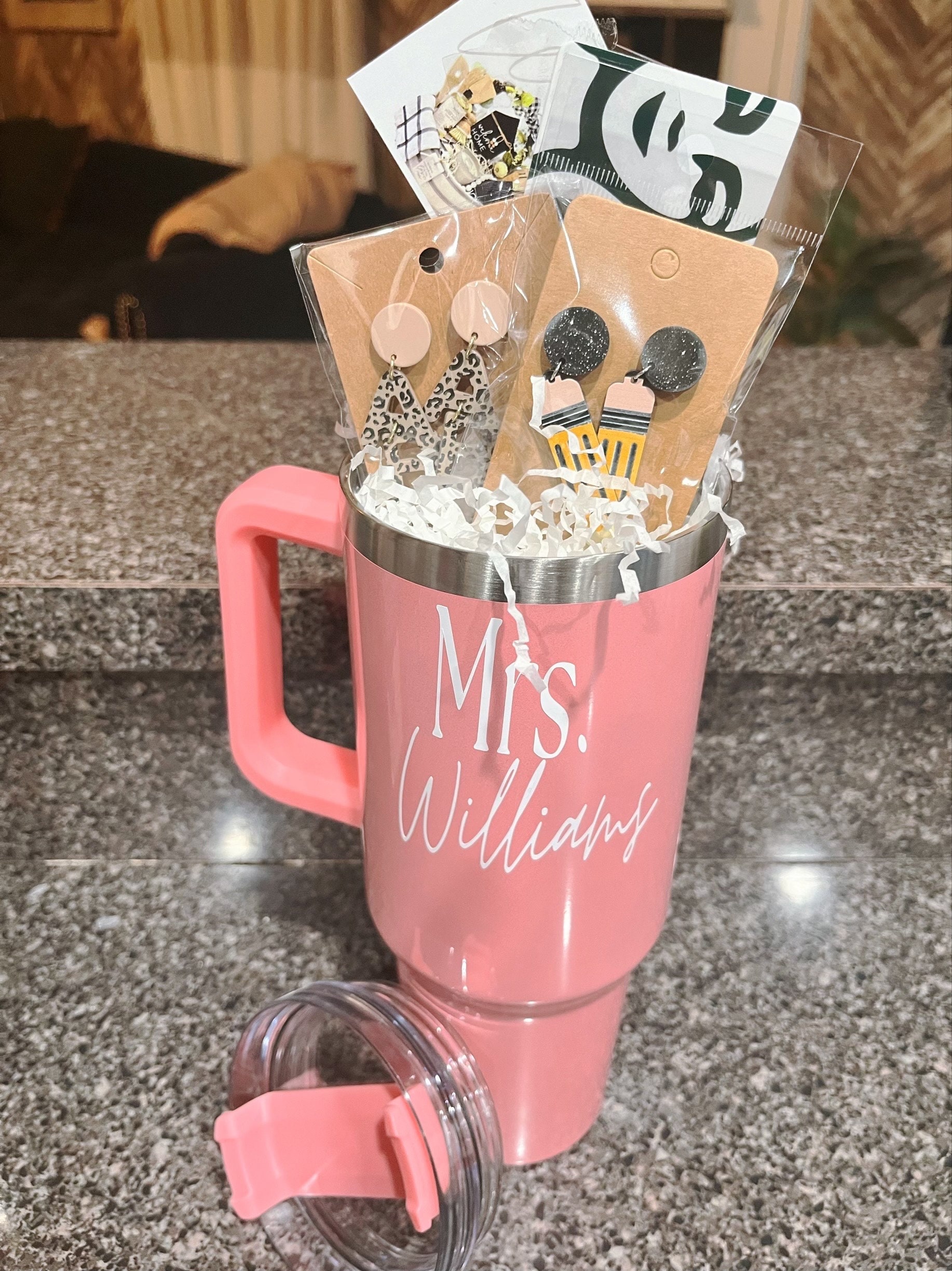 Custom Teacher Cup Appreciation Gift - Etsy