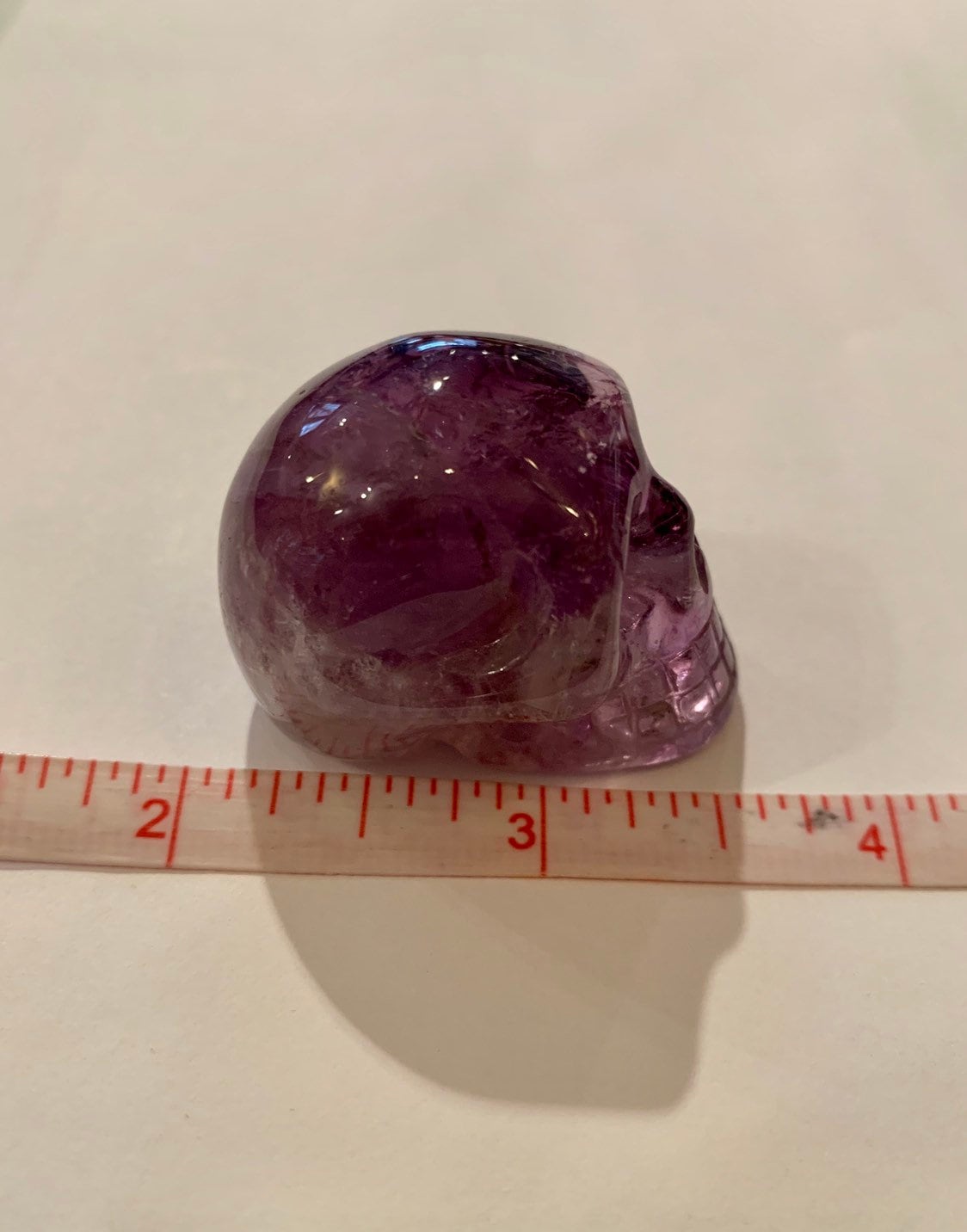 AMETHYST Skull// Carved Skull/ Healing Gemstones// Home Decor/ Healing ...