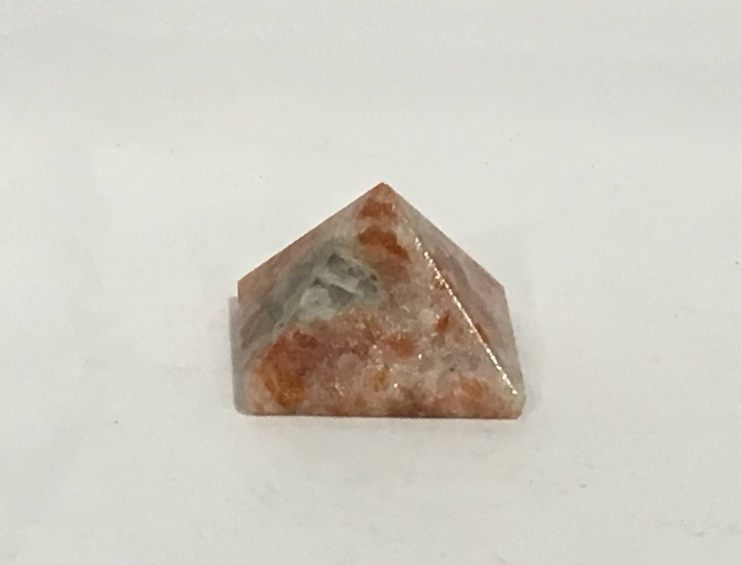 SUNSTONE Pyramid// Sunstone// Crystal PYRAMID// Sunstone Pyramid ...