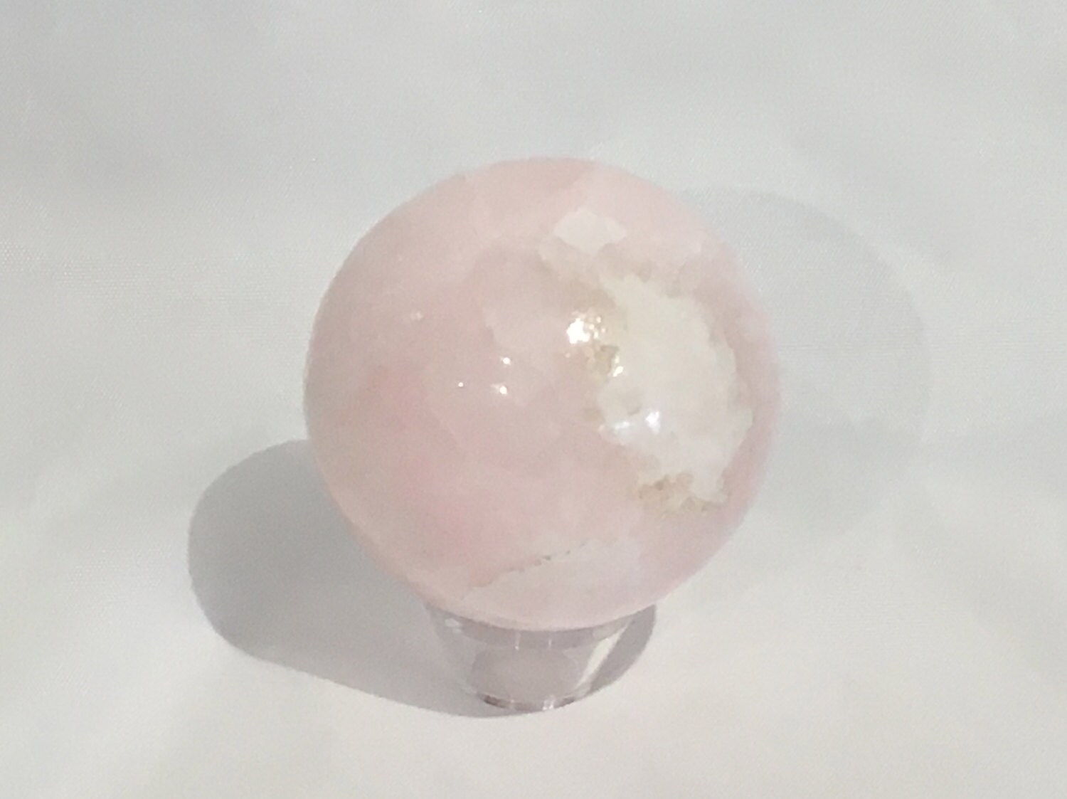 PINK CALCITE Sphere// Calcite Sphere// Crystal Sphere// Healing ...