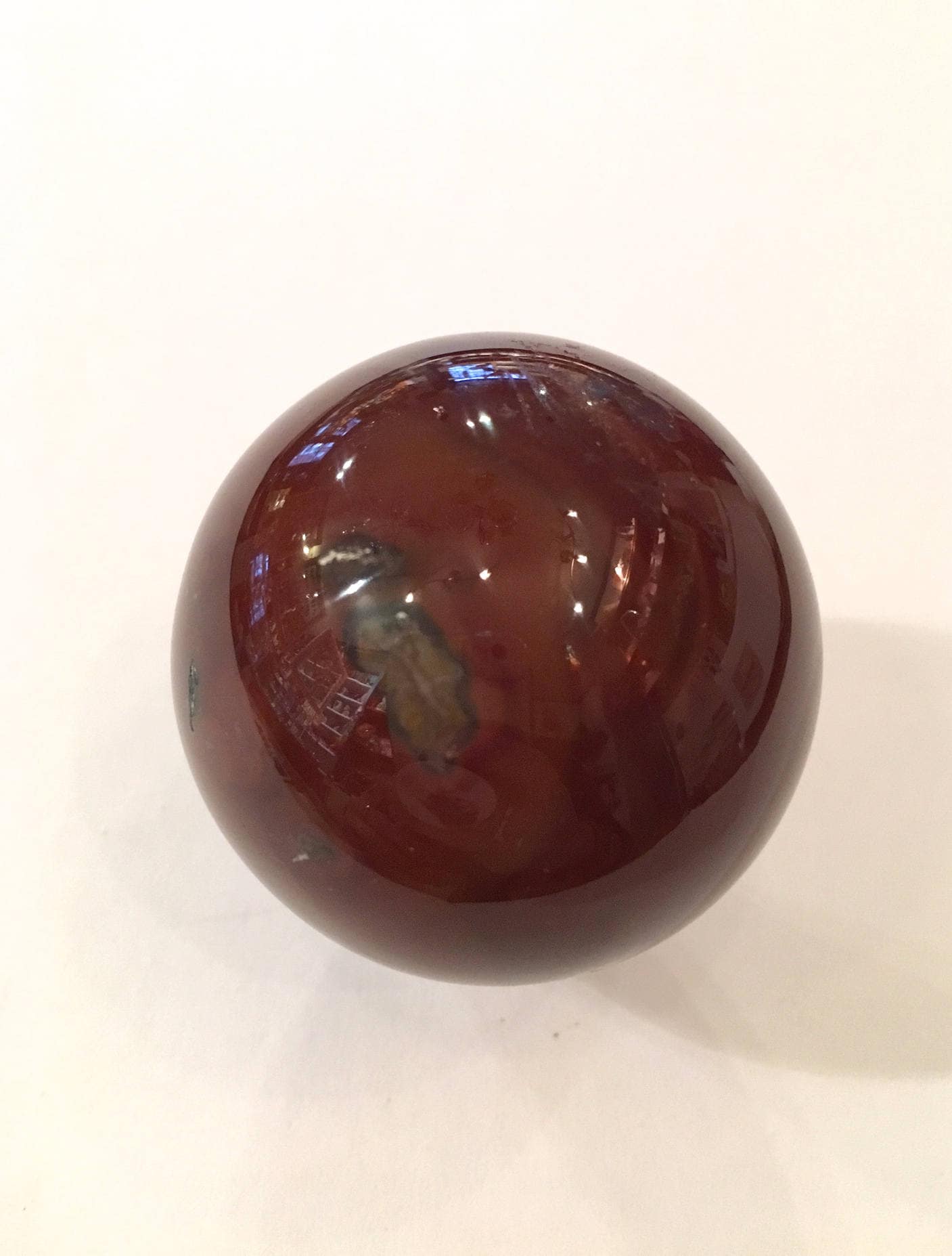 AGATE Sphere// RED Agate Sphere// Crystal Sphere// Red Agate// Healing ...