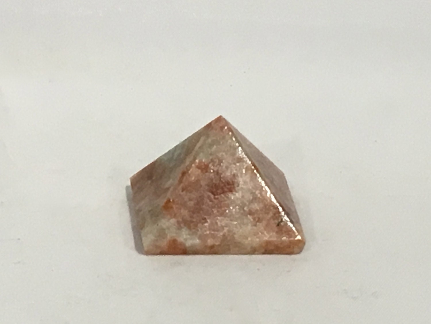 SUNSTONE Pyramid// Sunstone// Crystal PYRAMID// Sunstone Pyramid ...