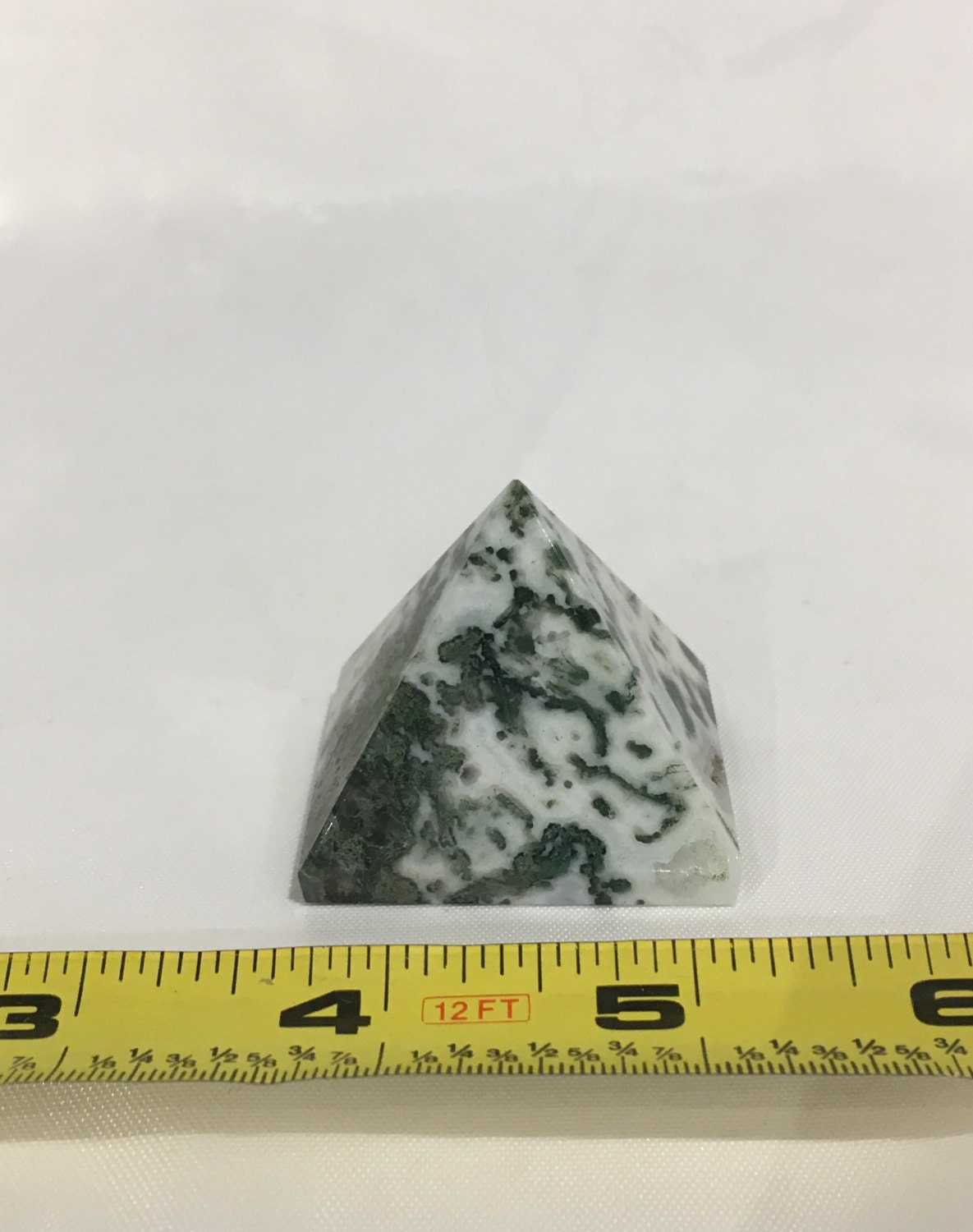 TREE AGATE Pyramid// Tree Agate// Crystal PYRAMID// Agate Pyramid ...