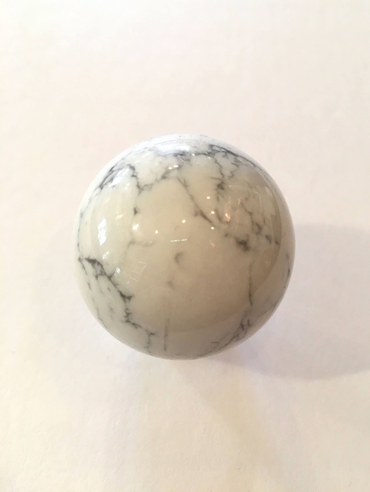 WHITE HOWLITE Sphere// Howlite Sphere// Crystal Sphere// Healing ...