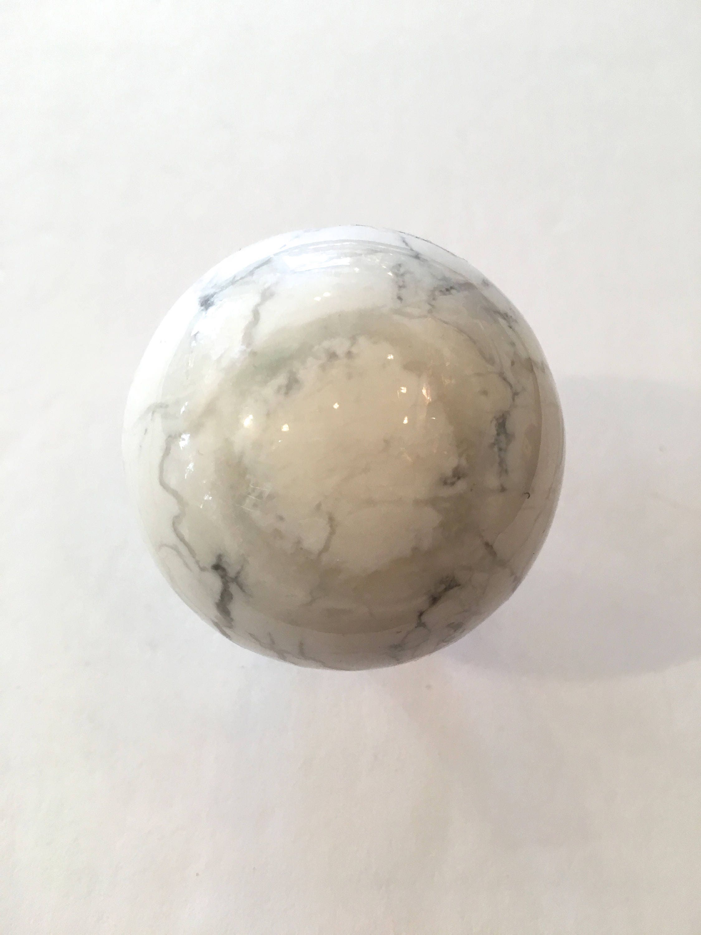 WHITE HOWLITE Sphere// Howlite Sphere// Crystal Sphere// Healing ...