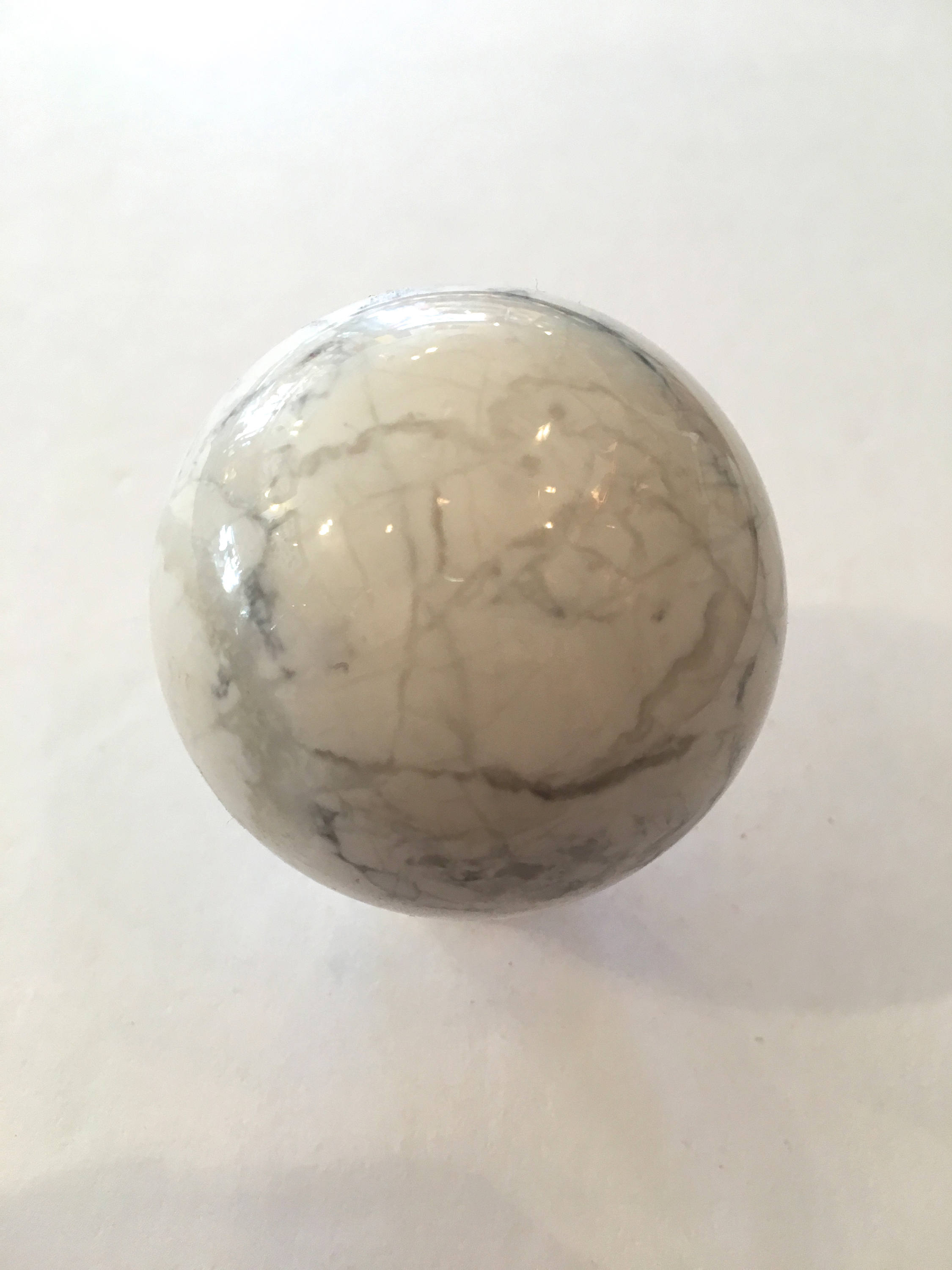 WHITE HOWLITE Sphere// Howlite Sphere// Crystal Sphere// Healing ...