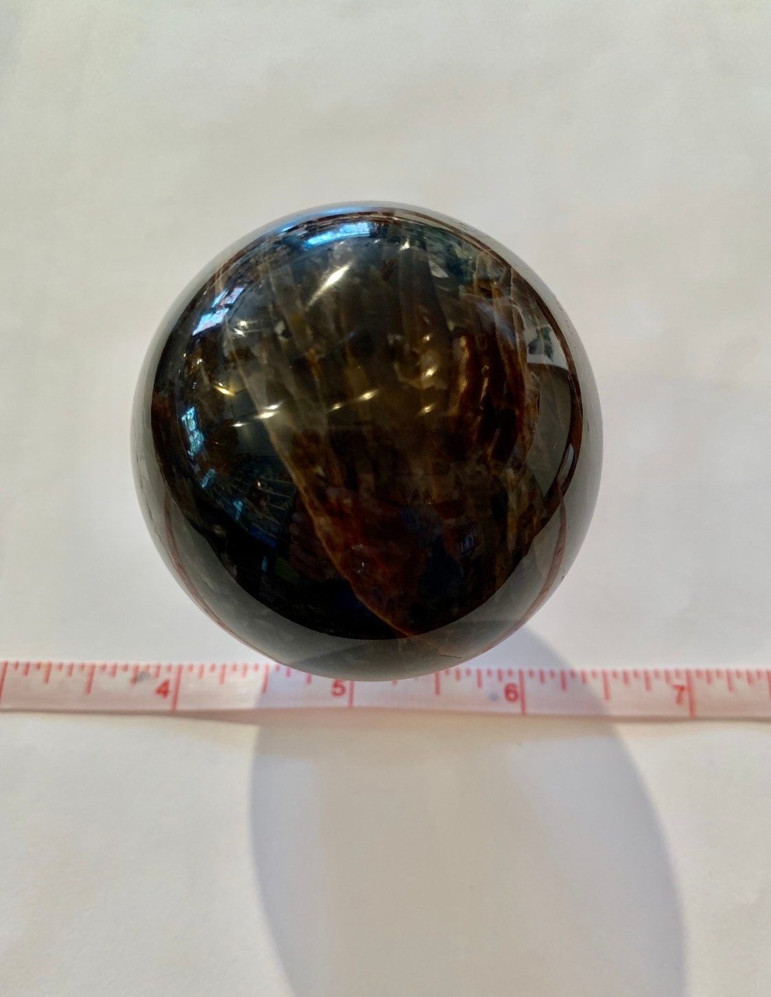 BLACK MOONSTONE Sphere// Moonstone Sphere// Crystal Sphere// Healing ...
